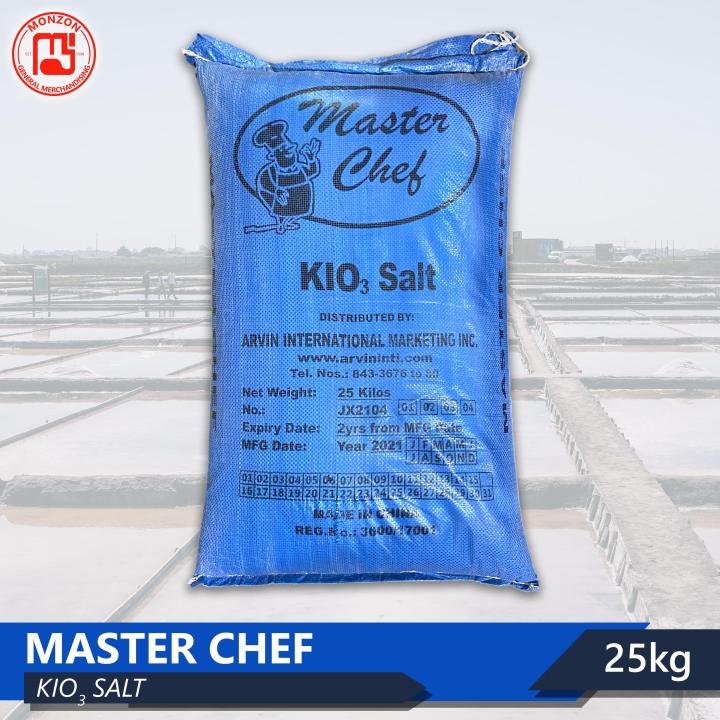 Master Chef KIO3 Salt 25kg | Lazada PH