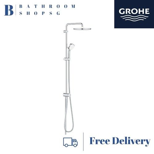 Grohe Tempesta Cosmopolitan 250 Shower system with Diverter 26675000 ...