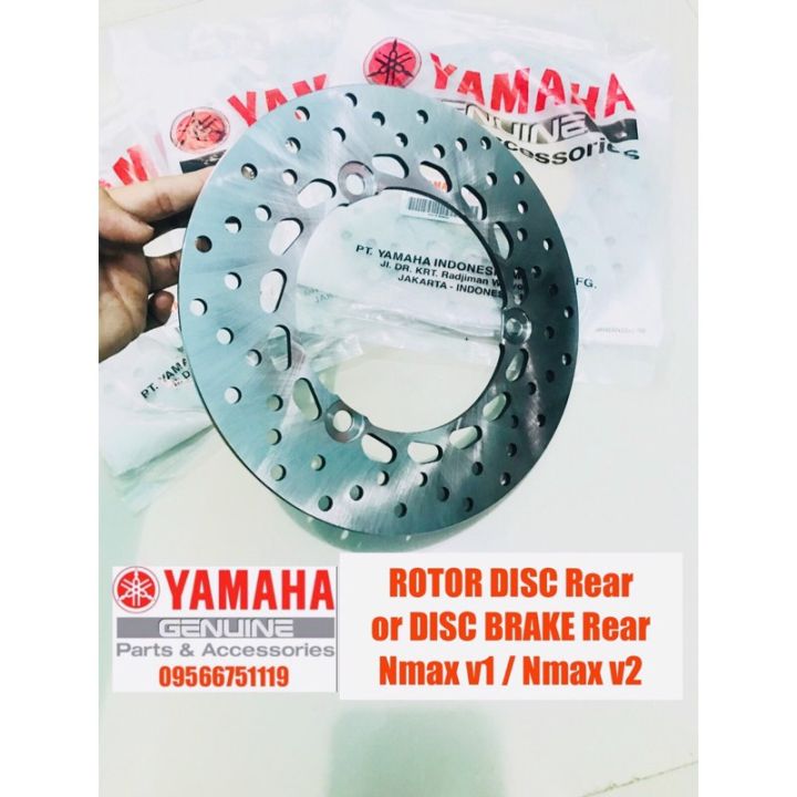 ROTOR DISC Rear or DISC BRAKE Rear for NMAX V1/ NMAX V2 YAMAHA GENUINE | Lazada PH