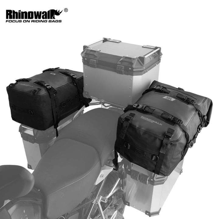 Rhinowalk Motorcycle Box Top Pannier Bag 8L-30L Waterproof Luggage Bags ...