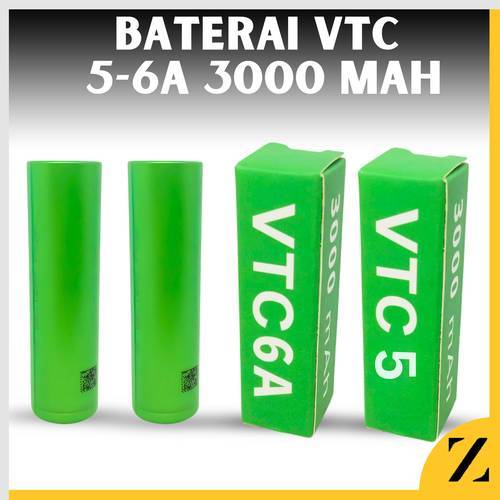 Baterai VTC 5 VTC 6 Sony Authentic 18650 2600mAh 3000mAh Senter Battery ...