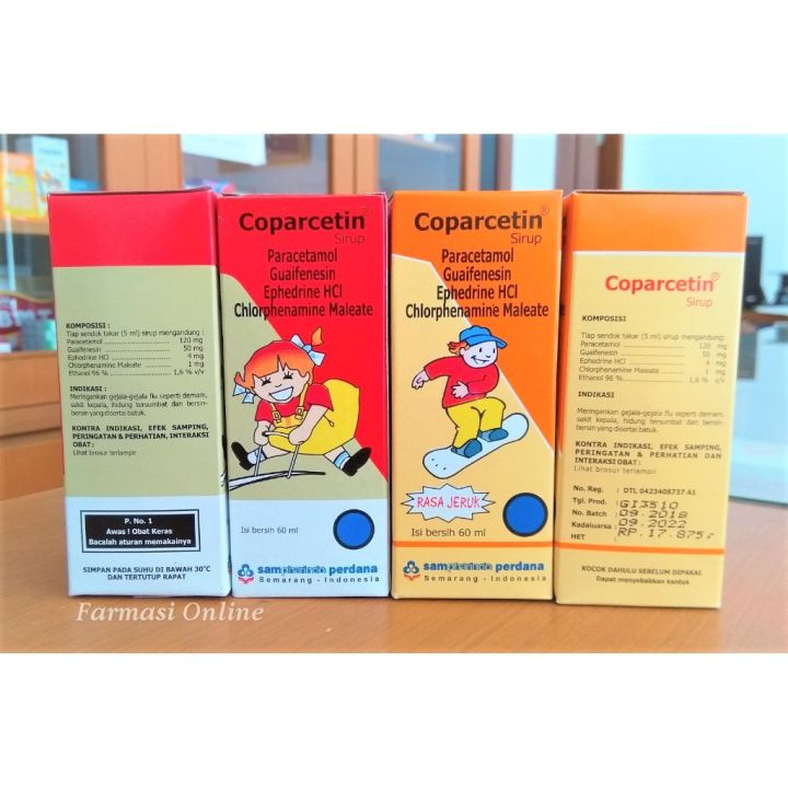 Coparcetin Syrup 60 ml | Lazada Indonesia