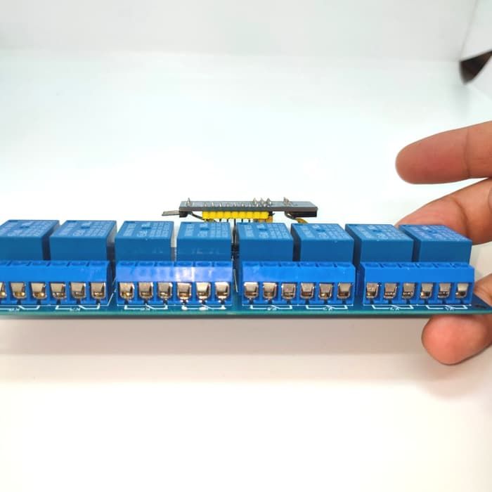 Relay Module 8ch I2C SDA SCL 8 channnel 5V i2C PCF8574T Arduino ...