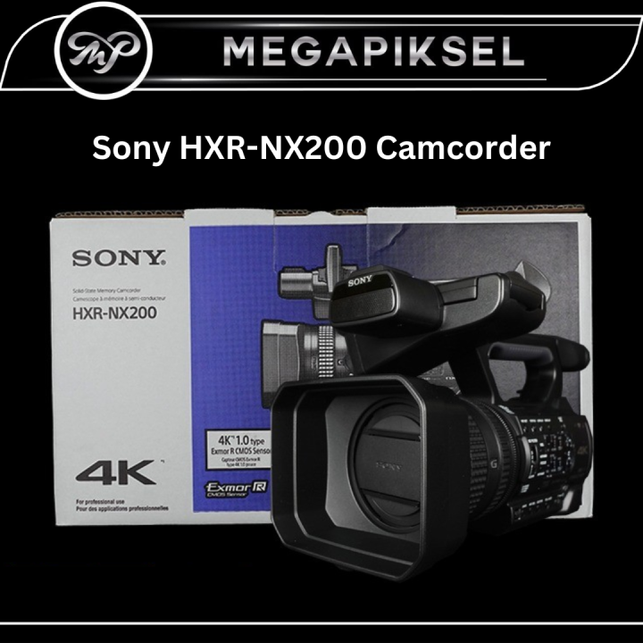 Sony HXR-NX200 NXCAM 4K Professional Camcorder | Lazada Indonesia