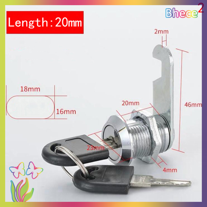 กุญแจตู้กุญแจชั้นกล่องจดหมายลิ้นชักประตูล็อคทรงกรวยฮาร์ดแวร์ Bhece ...