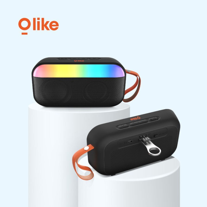 OLIKE SF4 Speaker Bluetooth 5.0 Portable Mode RGB Stereo TWS True ...