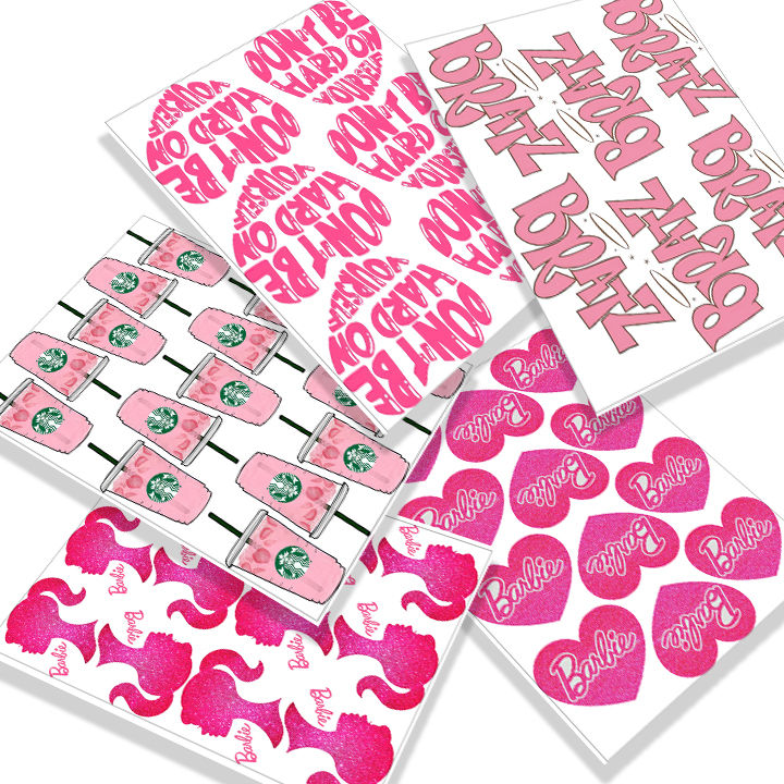 IRON ON - Minimalist Ver 4 Patches Designs A4 size Ready to Press ...