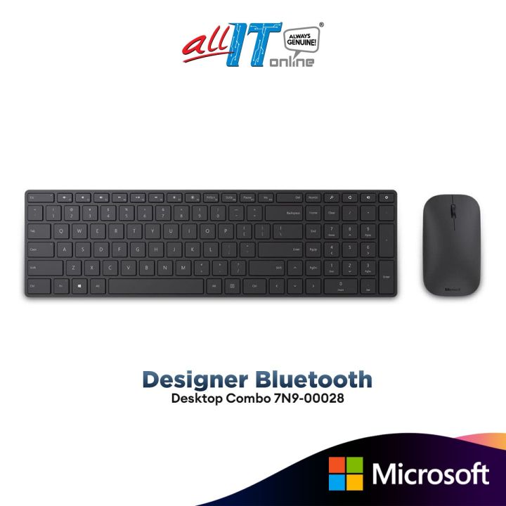 Microsoft Bluetooth Designer Desktop Combo (7N9-00028) | Lazada
