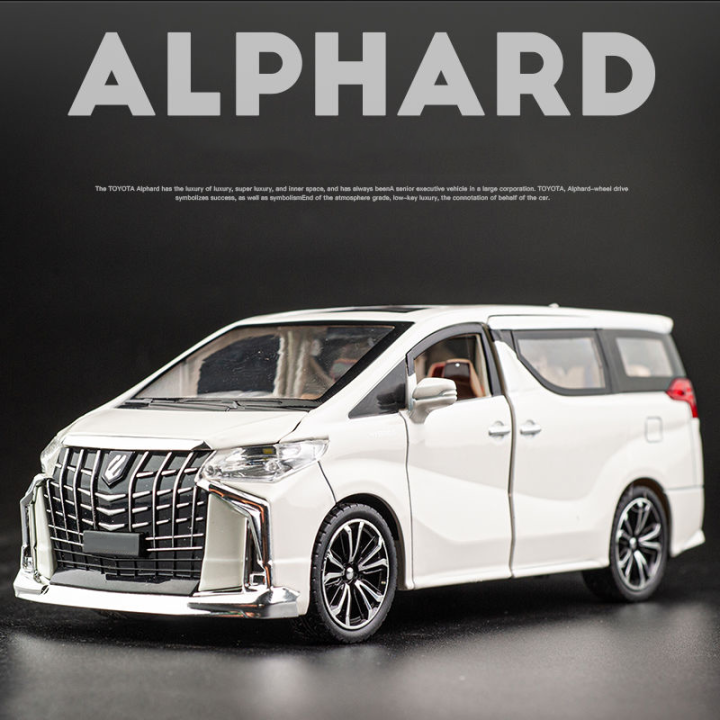 🚘ส่งภายใน24ชม🚘โมเดลรถ รถโมเดลเหล็ก Alloy Car Model ALPHARD（1:24 ...