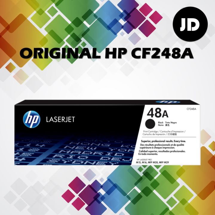 HP 48a/248/CF248A/ Original Toner Cartridge - HP LaserJet Pro MFP M15 ...