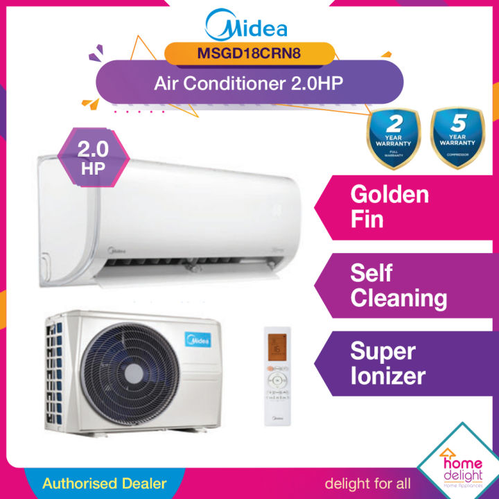 Midea Air-Cond 1HP, 1.5HP & 2HP (Xtreme Dura) / Inverter 1HP , 1.5HP ...