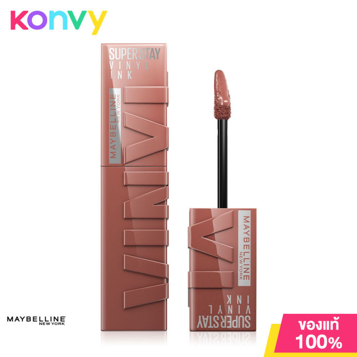 Maybelline New York Superstay Vinyl Ink Longwear Liquid Lipcolor Up To ...