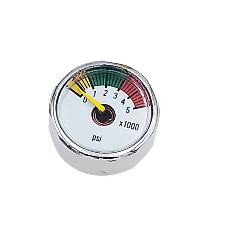 Barometer Manometer Pressure Gauge Outdoor Mini PCP Paintball 0-6000psi ...