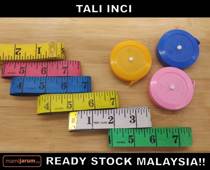 Tali Inci (Butterfly / Pita Ukur / 3 Meter) | Lazada