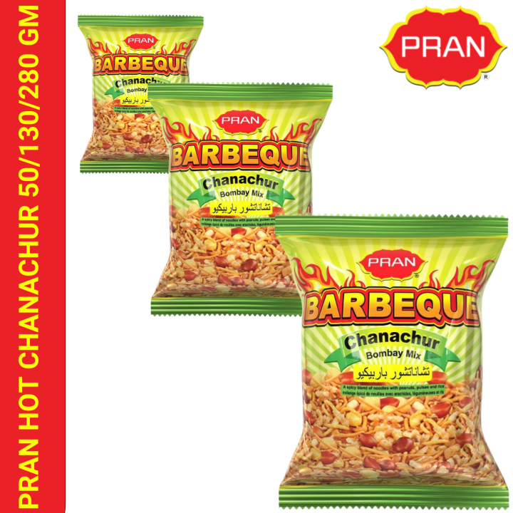 PRAN BBQ CHANACHUR 50/130/280 GM | Lazada