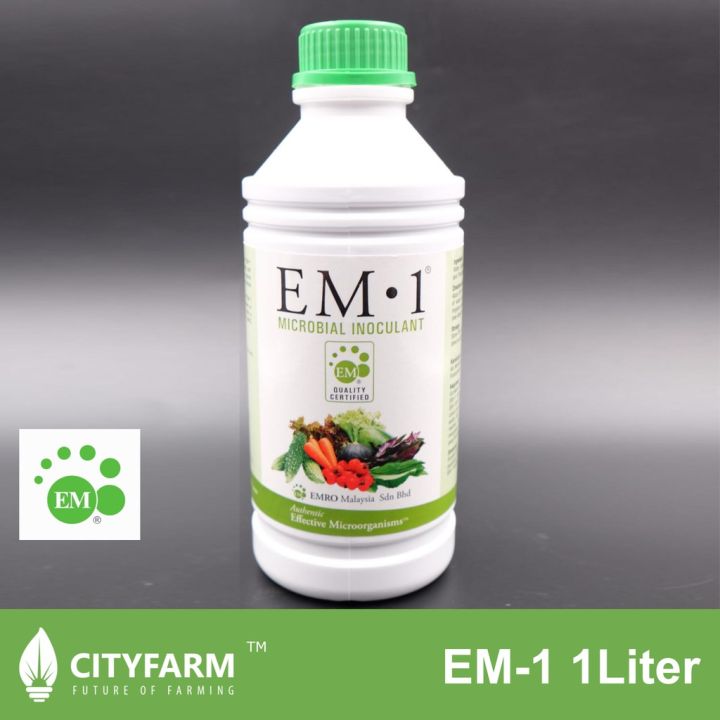EMRO EM EM1 EM-1 Effective Microorganisms 1 Liter | Lazada