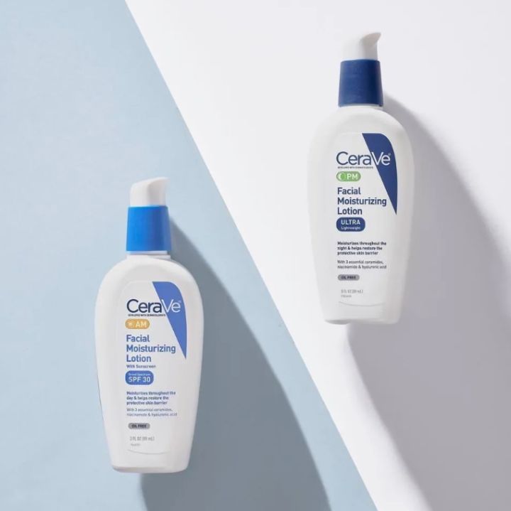 Losion pelembab CeraVe Serenity PM Milk Niacinamide Brightening ...