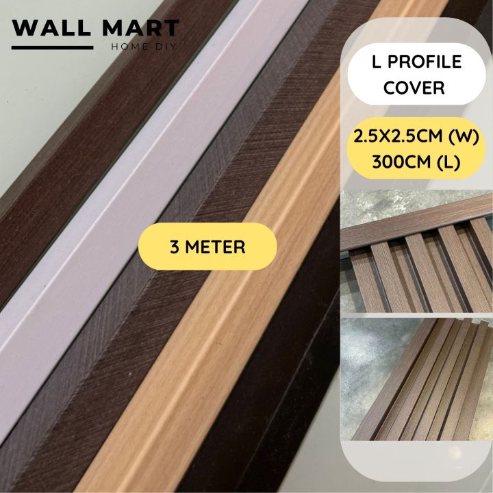 PVC L penutup sudut L profil sudut dinding melindungi panjang 100 150 ...