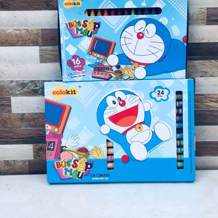 {HCM} Bút sáp màu TL Colokit CR-CO5 ,CR-06 có 18 màu và 24 màu [ VPP ...
