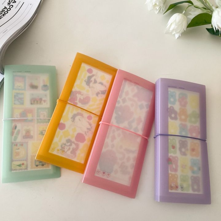 Long Strip Shape Translucent Frosted Stickers/Photo/Stamp/Ticket ...