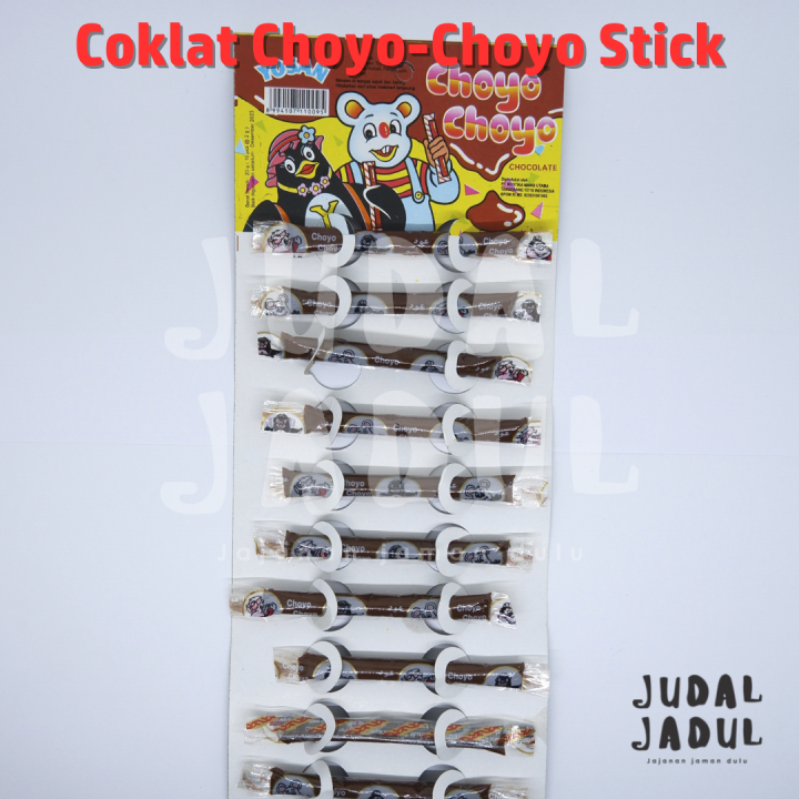 JUDALJADULOFFICIAL - choyo stick mini 1 renceng 10 pcs - coklat stick ...