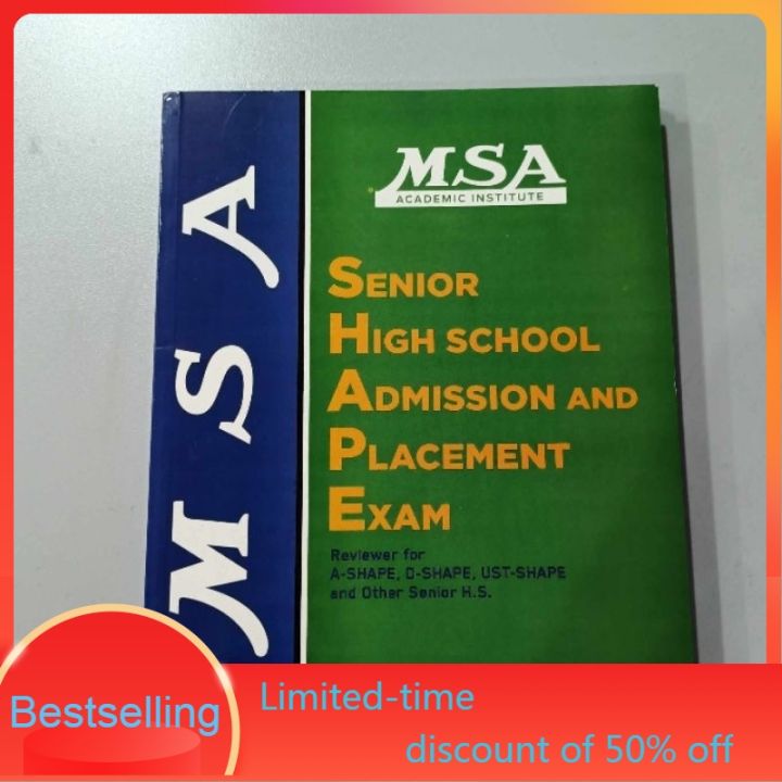 Books-MSA Philippine Science High school Entrance Tests Reviewer ...