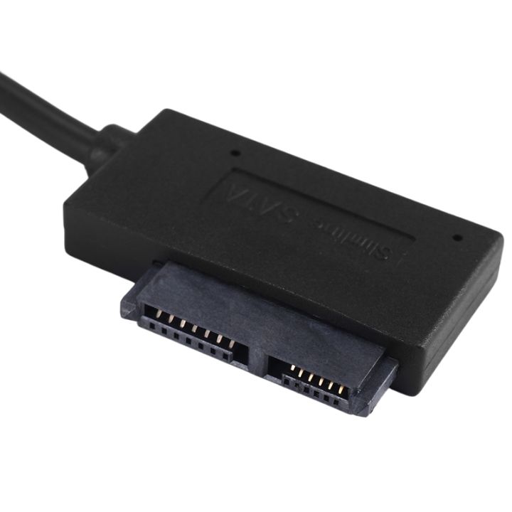 USB Adapter PC 6P+7P CD DVD Rom to USB 2.0 Converter Slimline 13 Pin ...