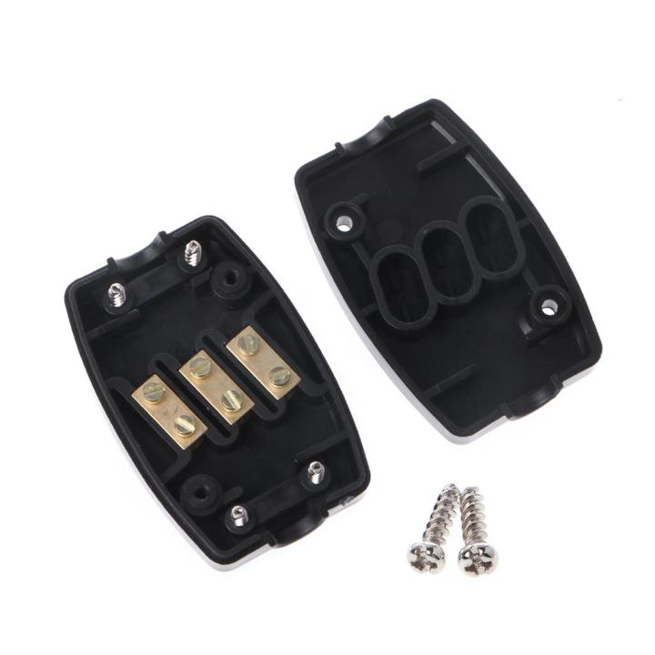 13A InLine Connector Box 3 Terminal Join Flex Cable Wire Mains ...