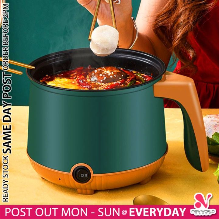 𝗖𝗘𝗥𝗔𝗠𝗜𝗖 》 Mini Electric Cooking Pot LISHIDAI Steam Non Stick Rice ...
