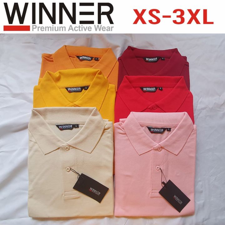 TNF PLAINS: WINNER POLO SHIRT (PLAIN/SINGLE COLOR) BATCH 1 | Lazada PH