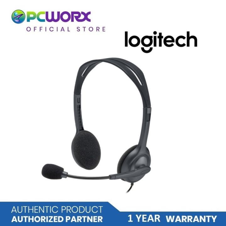 Logitech H111 Stereo Headset | Logitech Headset | Computer Headset ...