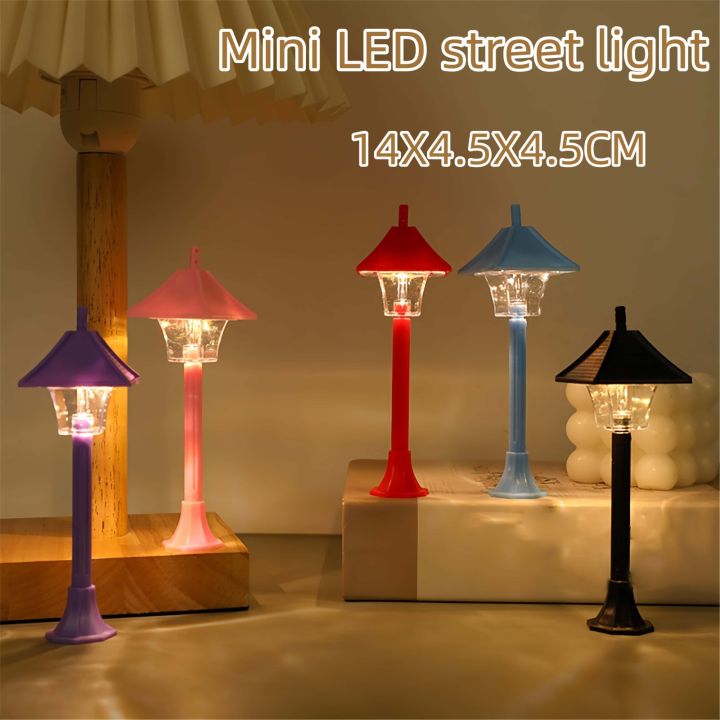 Mini Small Street Light LED Small Night Light Street Light Scene Light ...