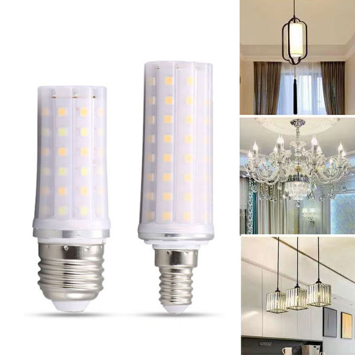 E27 E14 LED Bulb AC220V Clear/Milky Cover High Brightness Energy Saving ...