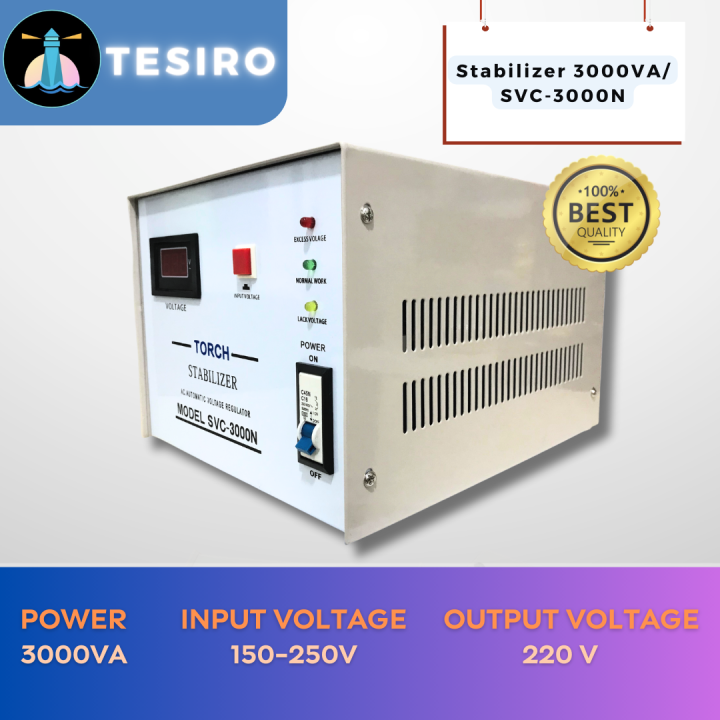 Stabilizer 3000VA / SVC-3000N TORCH | Lazada Indonesia
