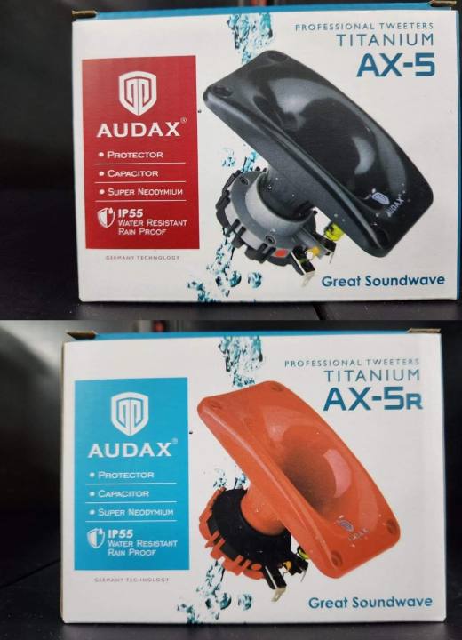 Audax AX-5/AX-5R (Water-resistant) Titanium Horn Tweeter | Lazada