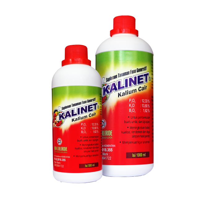 Kalinet Pupuk Kalium Cair 1000 ML Pembuahan Generatif Tanaman Pemanis ...