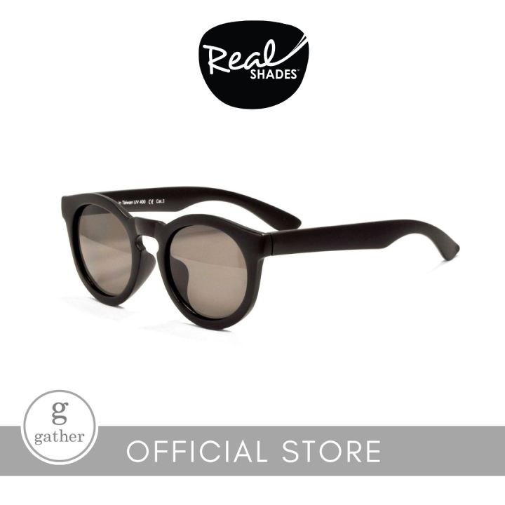 Real Shades Chill Sunglasses - Round Matte Black | Lazada PH