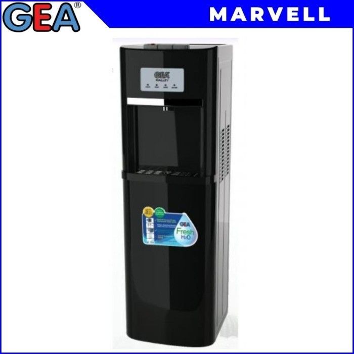 DISPENSER GEA HALLEY GALON BAWAH PANAS, DINGIN & NORMAL RESMI | Lazada ...