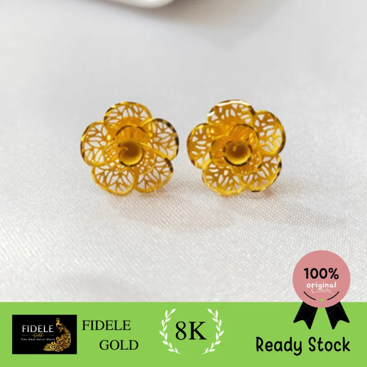 Anting Bunga Kendari krawang Edelweiss Bunga Mekar Fashion ubs fashion ...