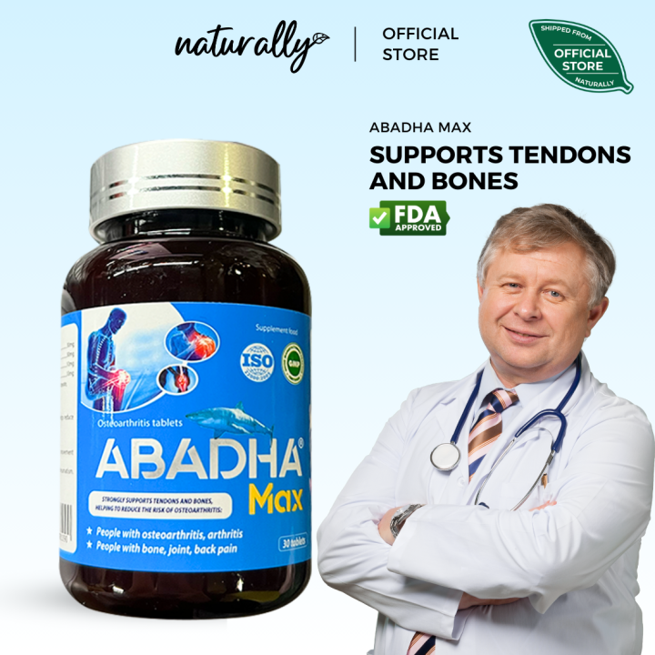 ABADHA MAX STRONGLY SUPPORTS TENDONS AND BONES HELPING TO REDUCE THE ...