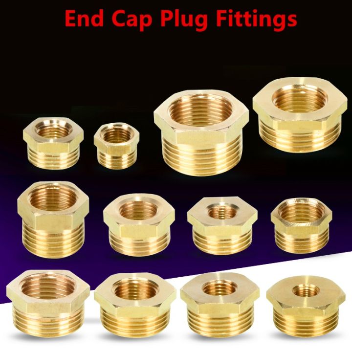 1pcs 1/8" 1/4" 3/8" 1/2" 3/4" BSP Standard Male to Female Thread Brass Hose Reducing Bushing ...
