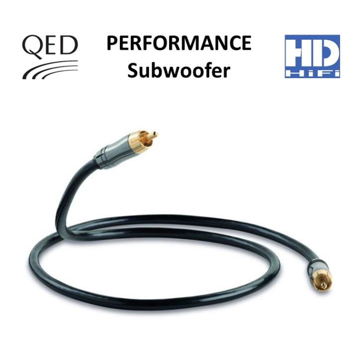 QED Performance Subwoofer Cable | Lazada.co.th
