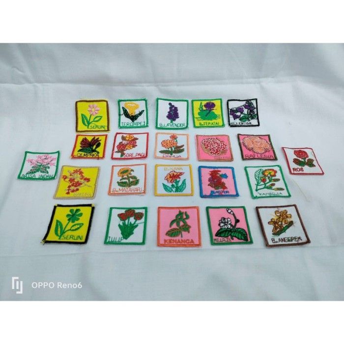 Tanda Regu Pramuka Lambang Bunga ( 1 PCS ) | Lazada Indonesia