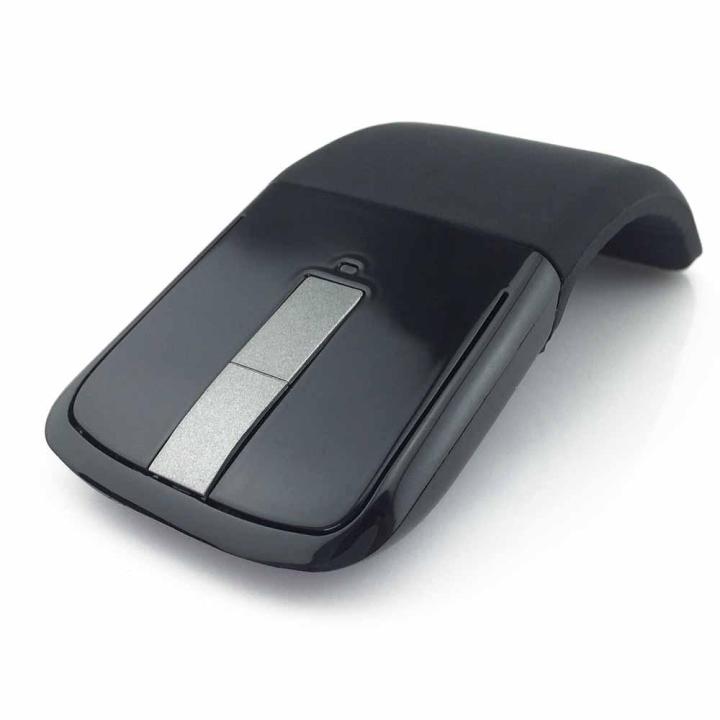 2.4Ghz Foldable Wireless Mouse Folding Arc Touch Slim Mouse Computer ...