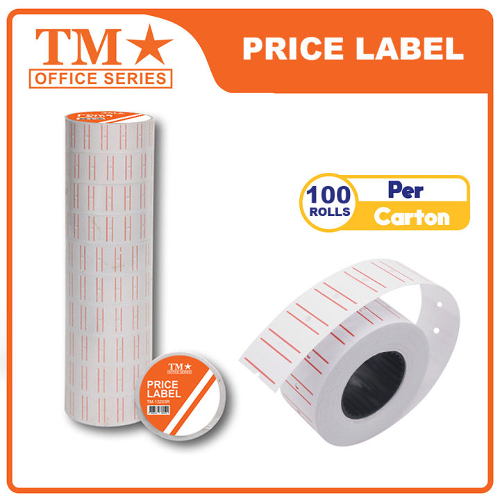 TM Price Label x 100 rolls | Lazada PH