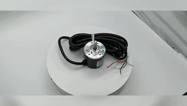 Free Shipping Incremental Rotary Encoder Es38 Npn Push Pull Ttl A B 90
