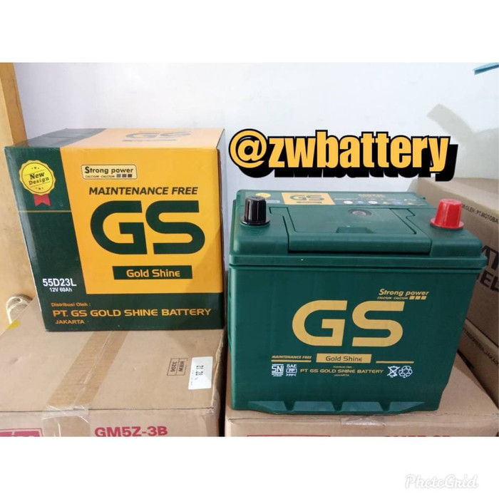 Aki Mobil Toyota Camry 55D23L GS MF 12V 60AH | Lazada Indonesia