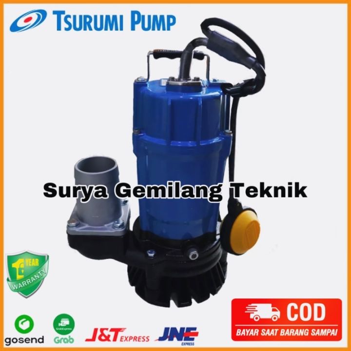 Pompa celup Tsurumi HSZ3.75S ( Submersible Pump ) 3 inch Auto | Lazada Indonesia