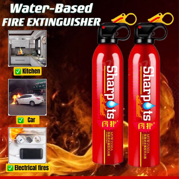 fire extinguisher quickly Water based fire extinguisher for car High ...