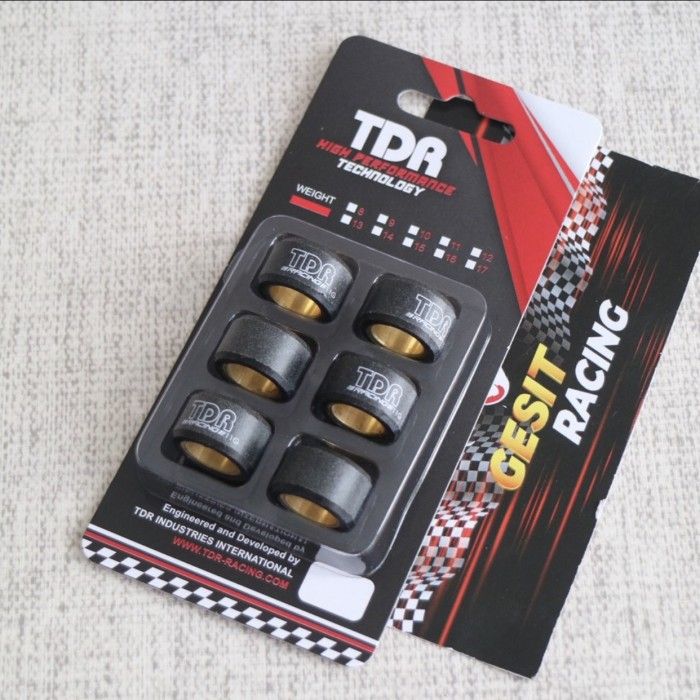 Roller Racing TDR Black Teflon Nmax / Aerox 155 / Lexi - 14 gr | Lazada ...